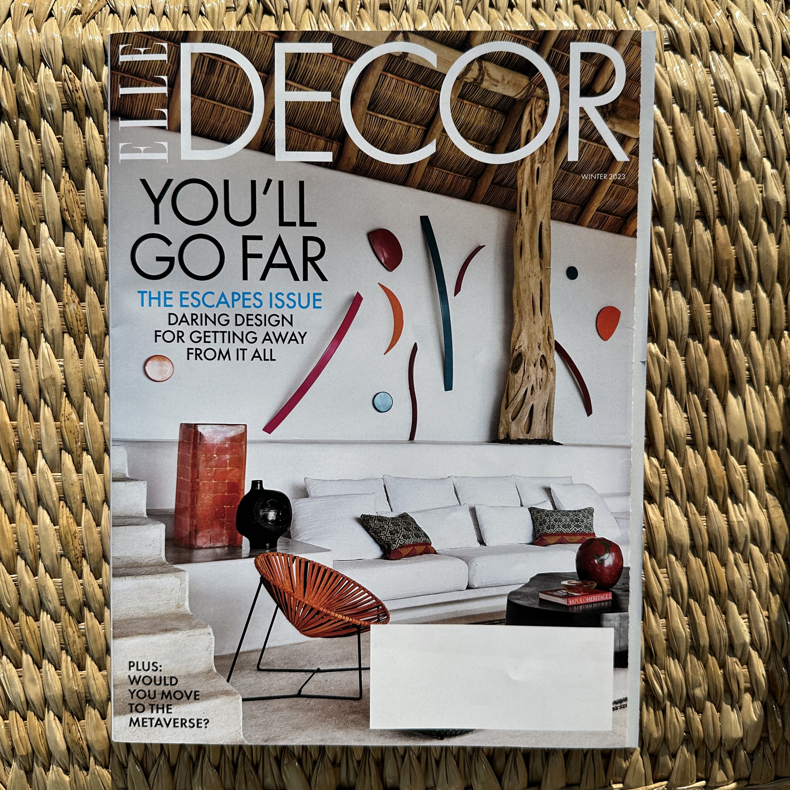 Mario Lopez Torres was featured in Elle Decor Magazine - Mario Lopez Torres